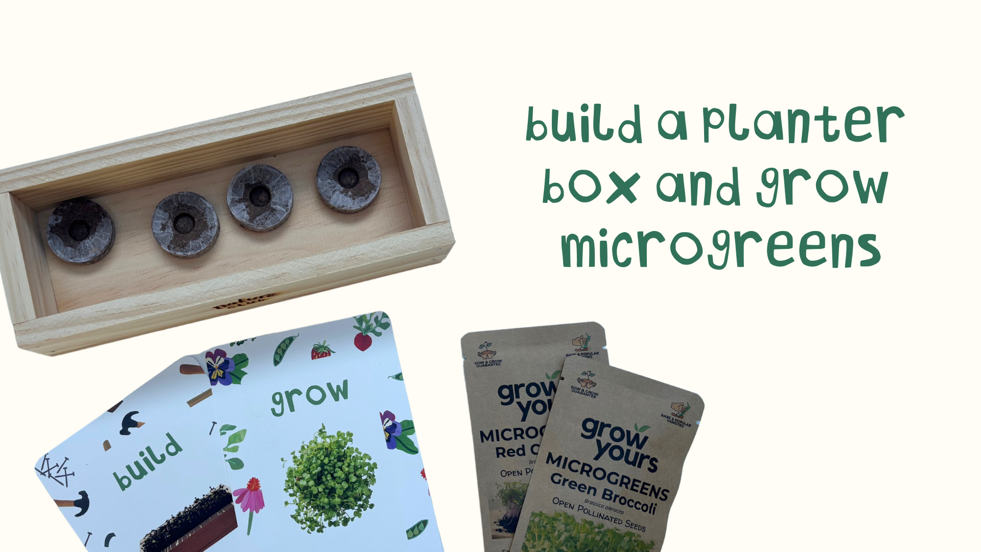 Tutorial: Build a planter box and grow microgreens – Nature Club