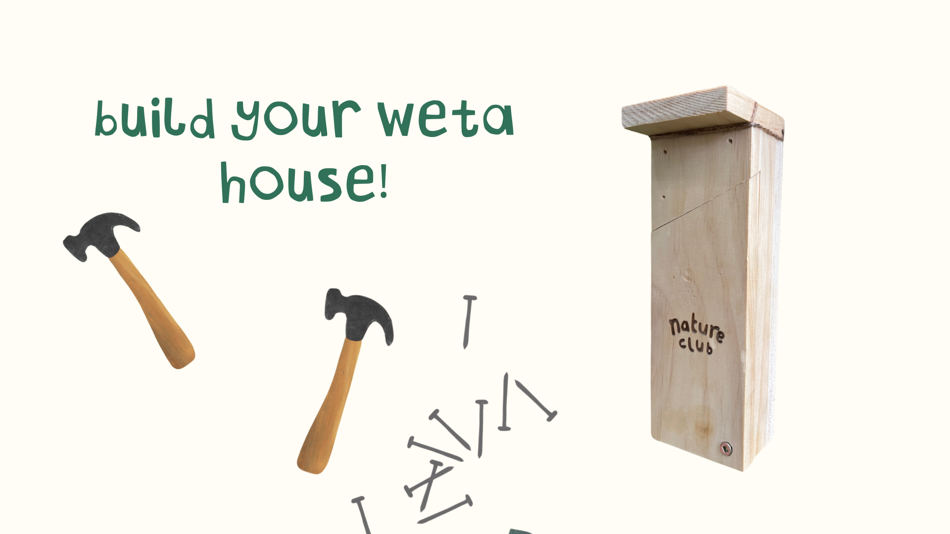 Tutorial: Build your wētā house – Nature Club